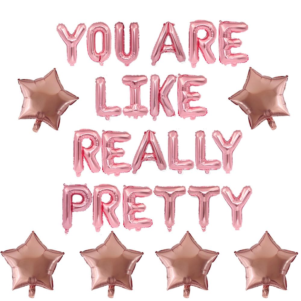 Siticoto You Are Like IFF17 Really Pretty Balloon, 16 Inch Rose Gold ...