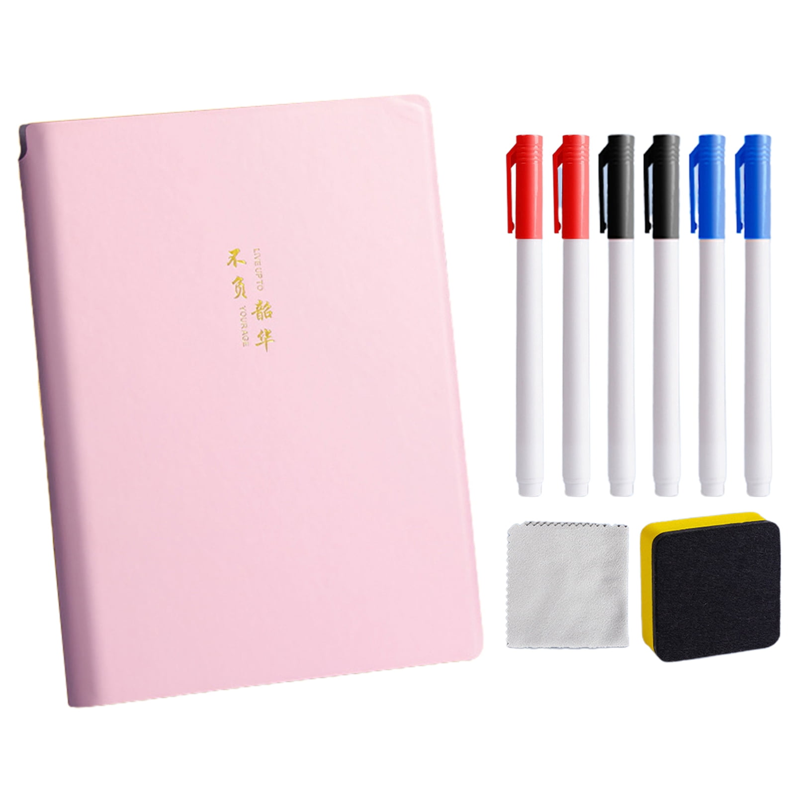 Sitikel 1 Set Whiteboard Notebook Erasable A4/A5 Portable Mini ...