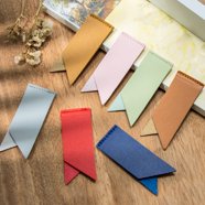 Sitikel Vintage Faux Leather Magnetic Bookmark Handmade Portable ...
