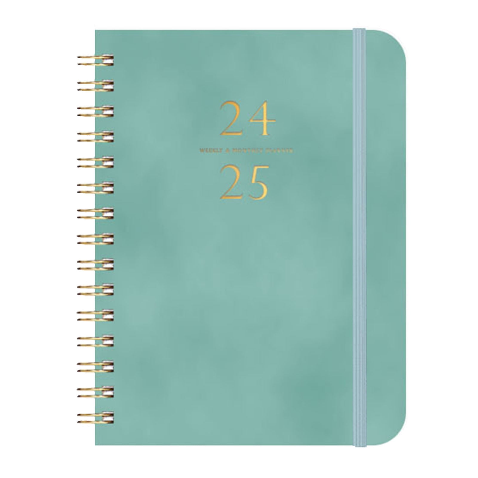 Sitikel Academic Year Weekly Monthly Planner Notebook Spiral Coil ...