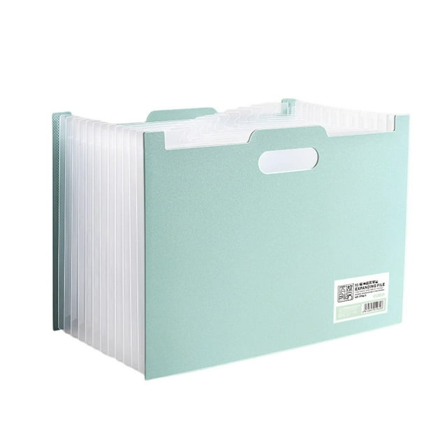Sitikel Accordion File Folder Expanding Vertical File Organizer 13 ...