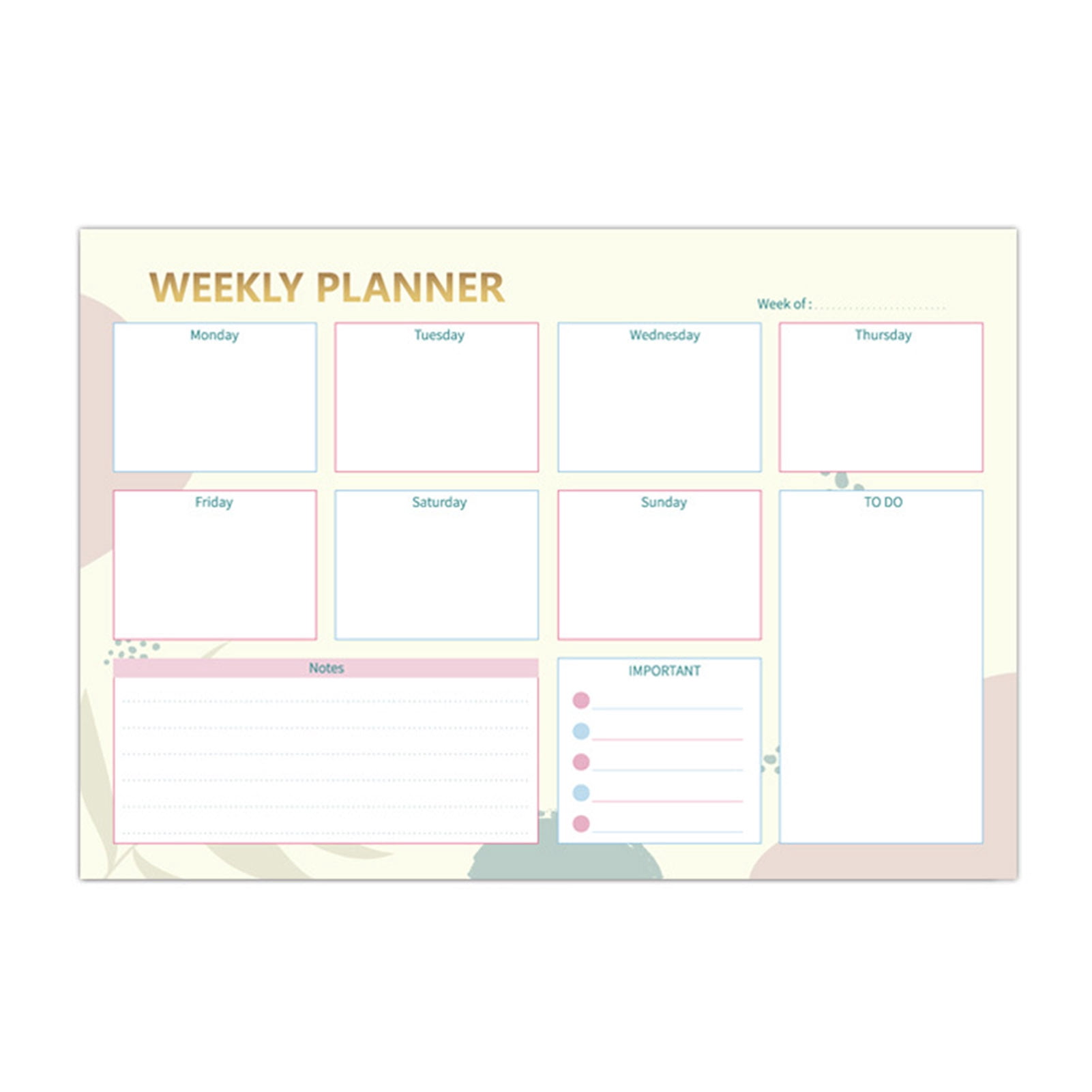 Sitikel Meal Planner Notebook Balanced Diet Planner Shopping List Plan ...