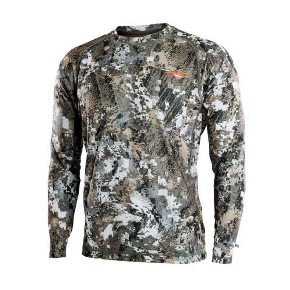 Sitka CORE Lt Wt Crew - LS Optifade Elevated II Medium Camo - Walmart.com