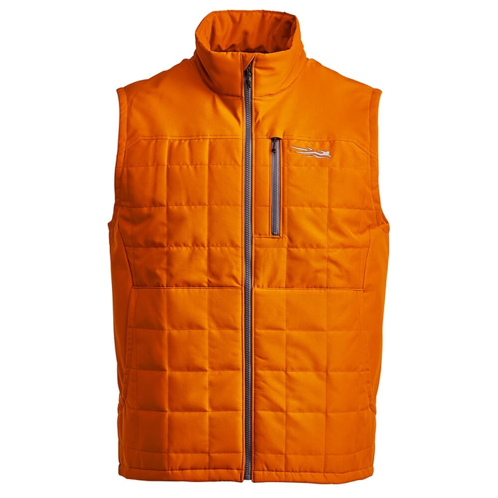 Sitka Gear Grindstone Work Vest, Orange, Medium, GORE-TEX INFINIUM ...