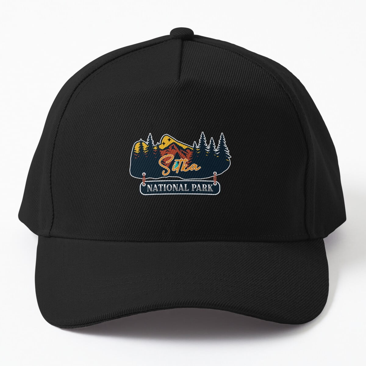 Sitka National Park Baseball Cap, Inspirational Graphic Cap Unisex ...