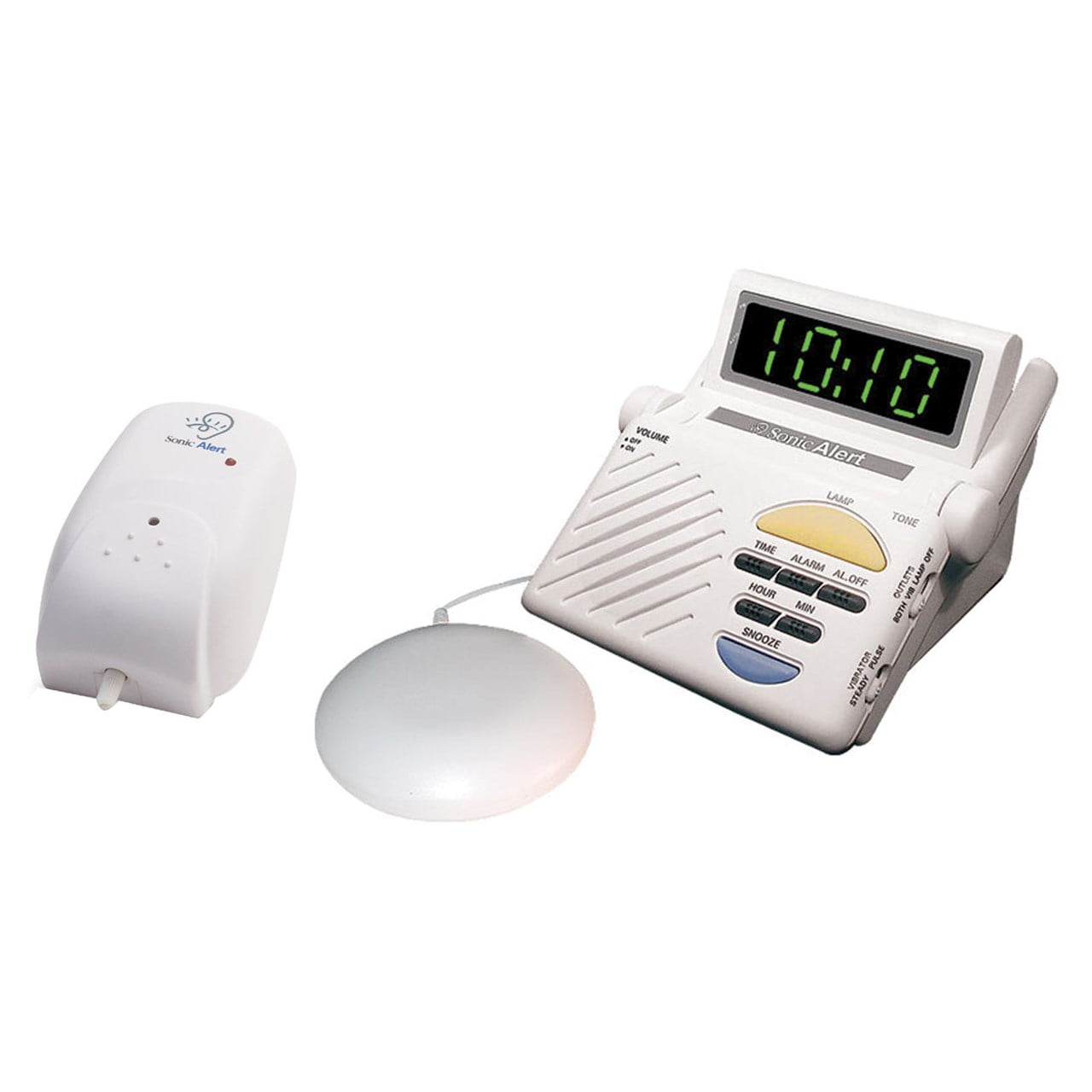 Sitter Baby Cry Signaler, Alarm Clock Receiver, Bed Vibrator Combo ...