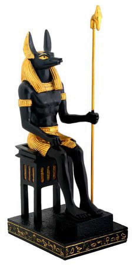 Sitting Anubis Statue - Collectible Figurine Statue Sculpture Figure ...