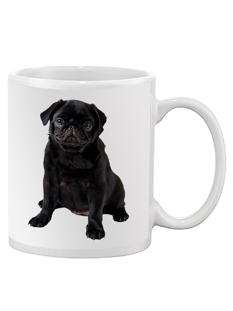 Sitting Black Pug Mug - SPIdeals Designs, - Walmart.com