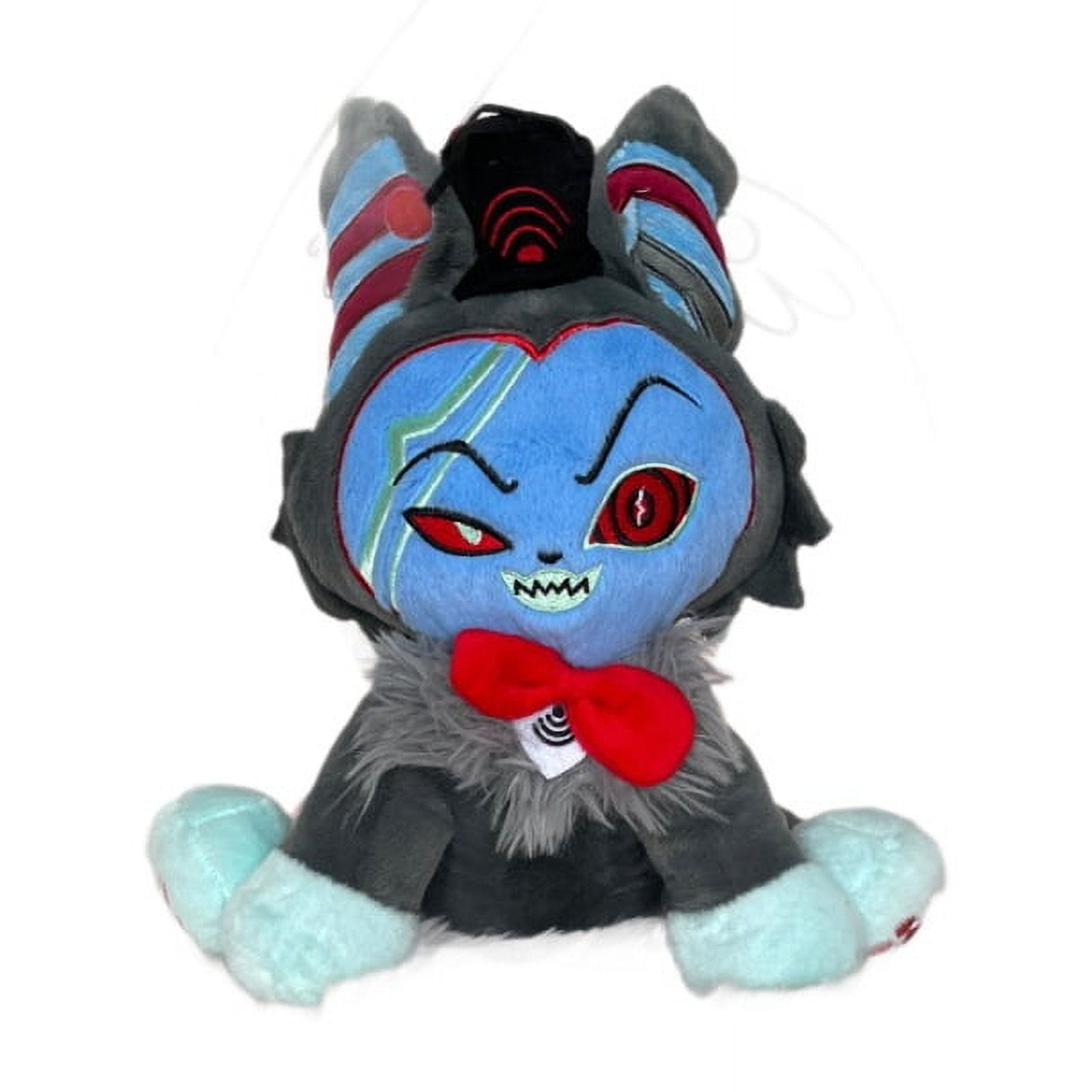 Sitting Blue Cat Husk Meow Plush Husk Cat Plush Doll - Walmart.com