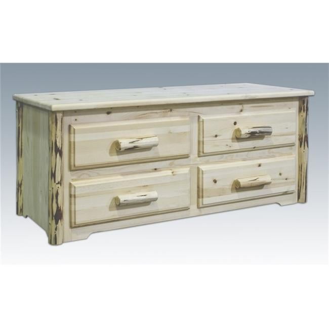 Sitting Chest with 4 Drawers - Ready To Finished - Walmart.com