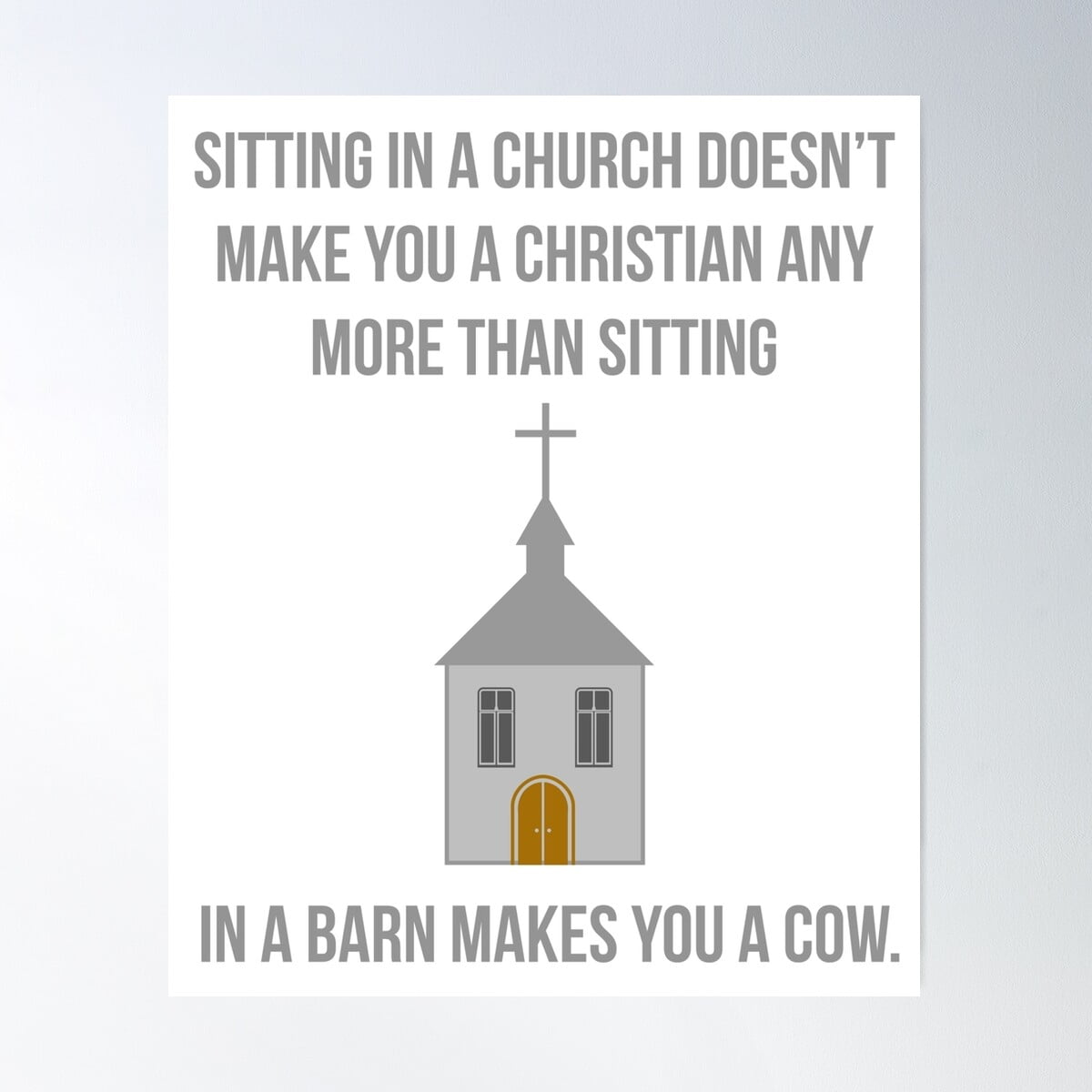Sitting In Church Doesn’T Make You Christian, Religious Hypocrisy ...