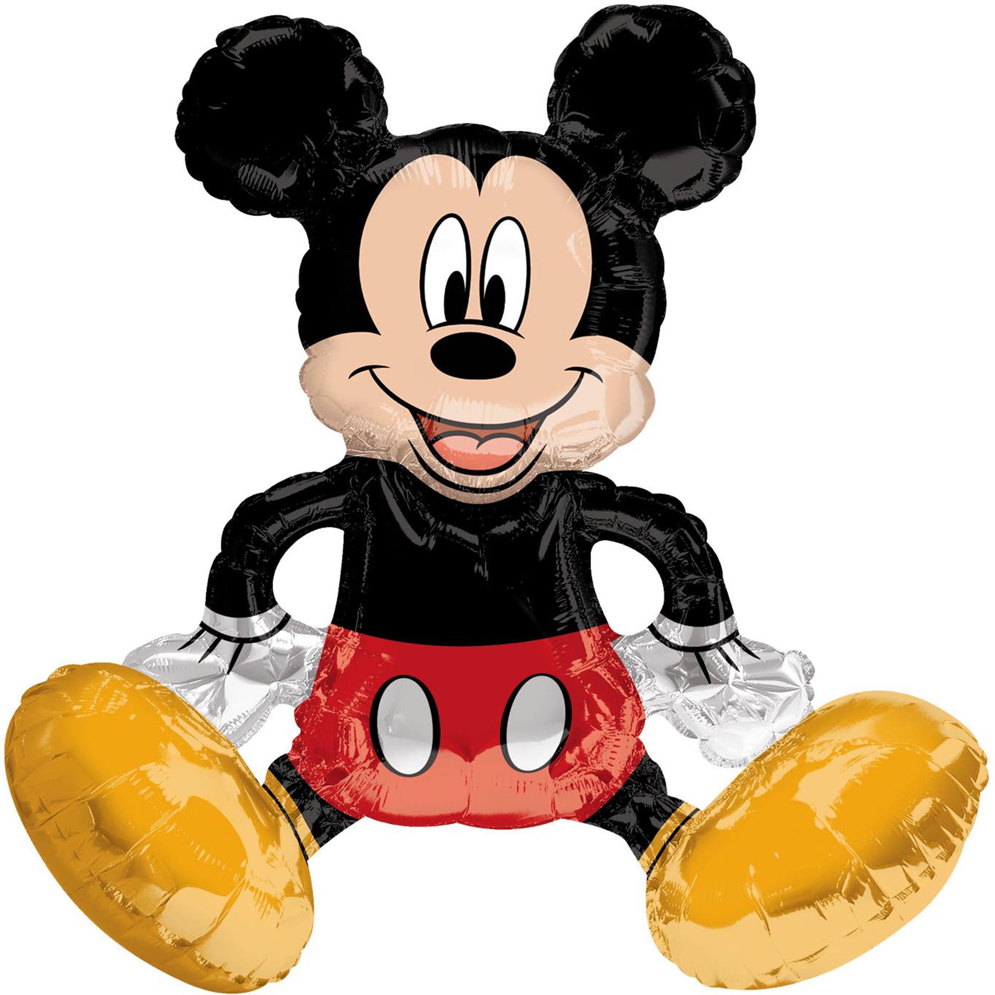 Sitting Mickey Mouse Multi - Balloon Inflate with Air 18" Tall ...