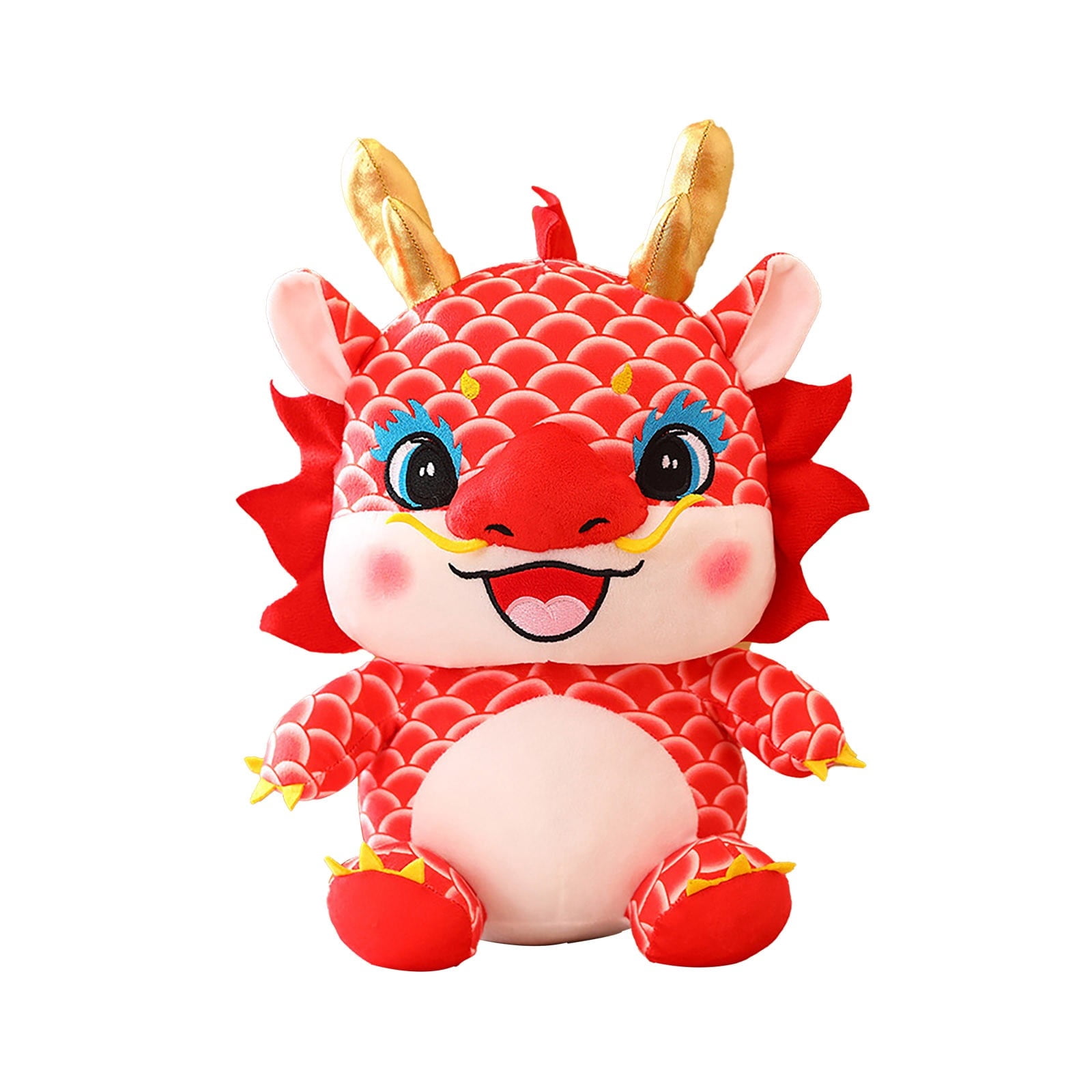 Sitting Year Mascot Play Year Doll New Year Atmosphere Doll Doll With ...