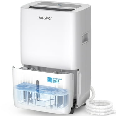 hOmeLabs Energy Star 40 Pint Dehumidifier - 3500 Sq. ft. with Pump for ...