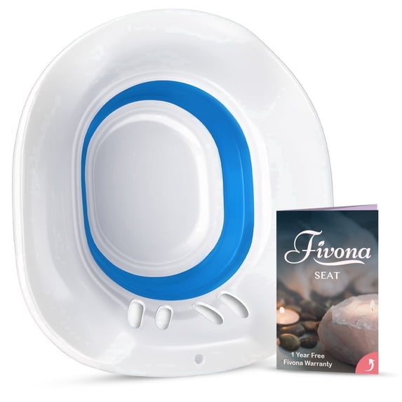 Fivona, Sitz Bath Basin, for Hemorrhoids Postpartum Care, Blue ...