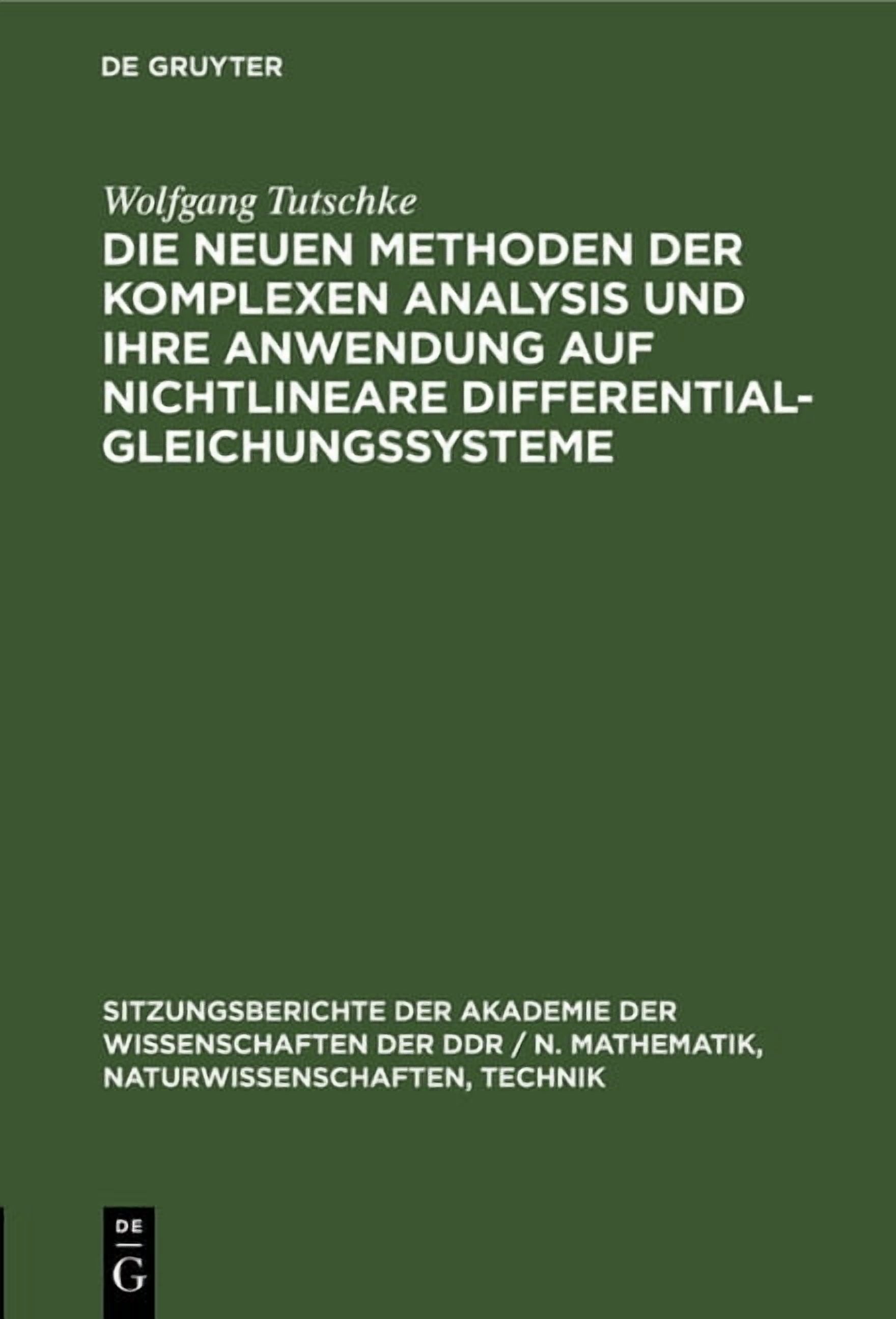 Sitzungsberichte der Akademie der Wissen Die Neuen Methoden Der ...