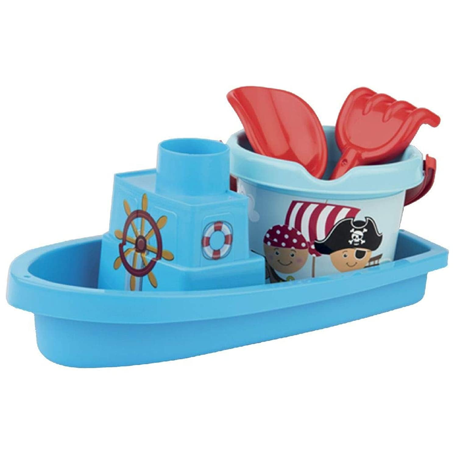 Siva Toys Siva Toys227845 3 Pieces Boat Beach Set, 33 cm, Multicoloured ...