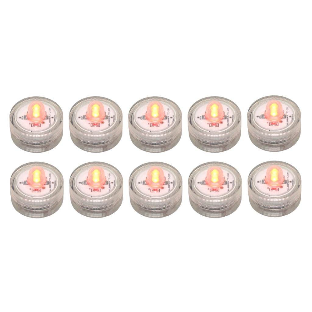 Sival 80008 - Red Submersible LED Floralyte Tealight (10 pack ...
