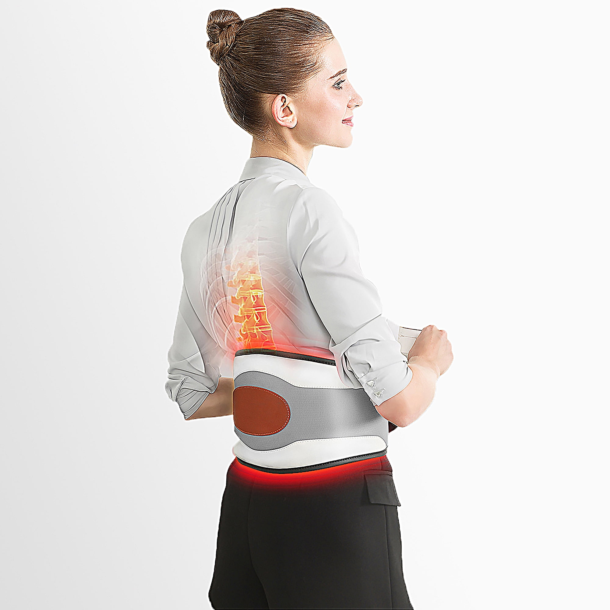 Sivanplaza Cordless BackOSage Decompression Belt – Inflatable Lumbar ...