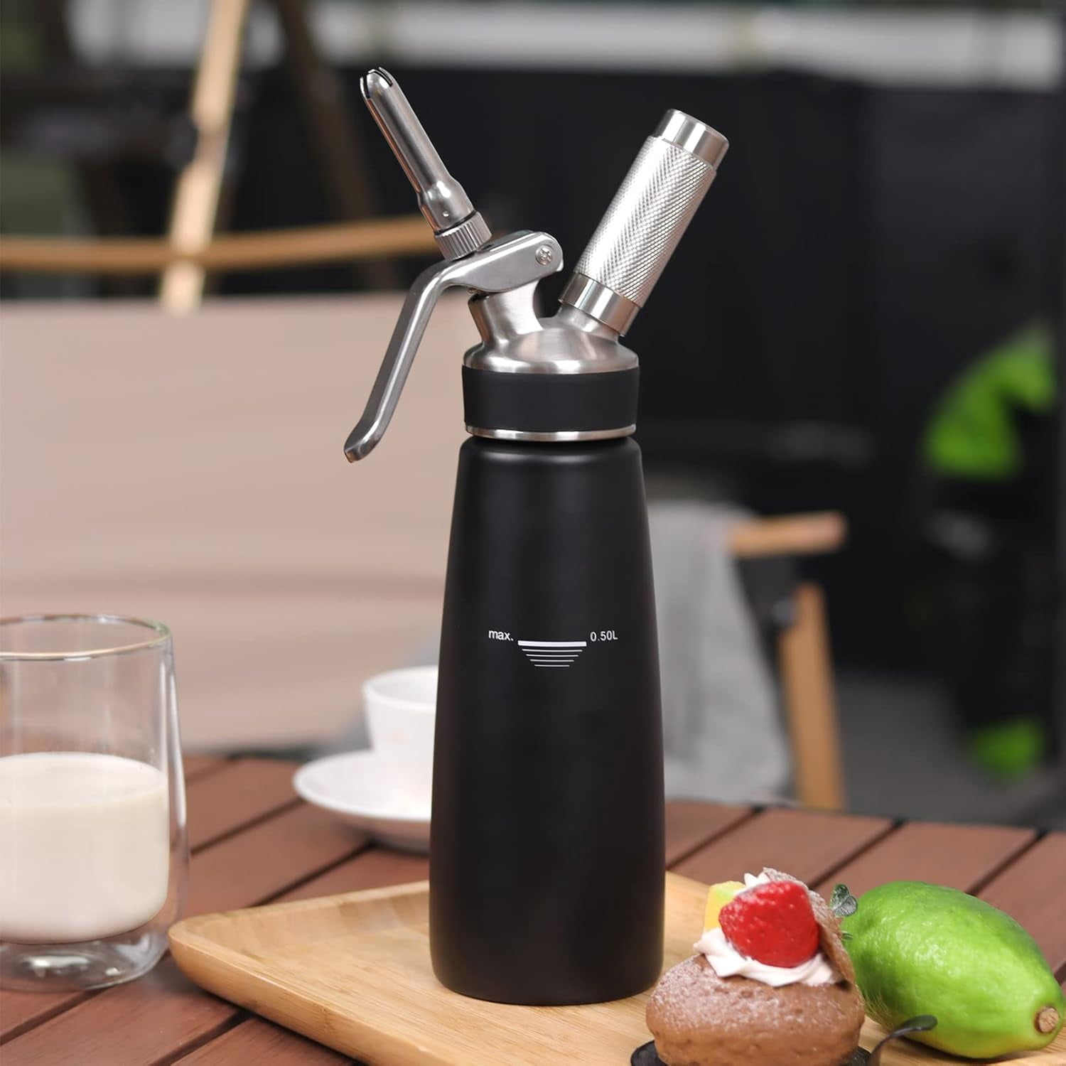 Sivaphe Stainless Steel Professional Whipped Cream Dispenser - Walmart.com