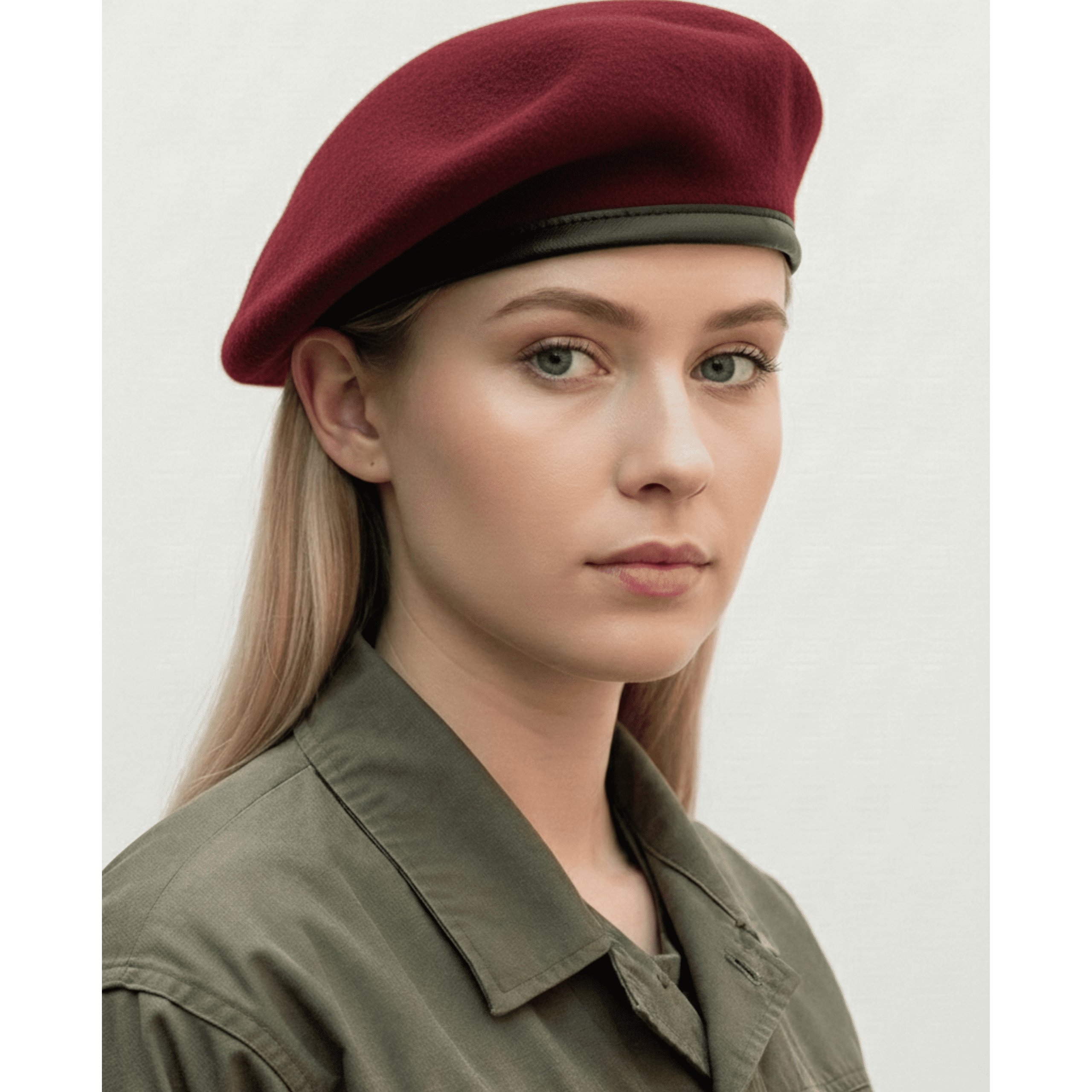Sivi Traditional Woolen French Beret Hat – Unisex Classic Style Cap for ...
