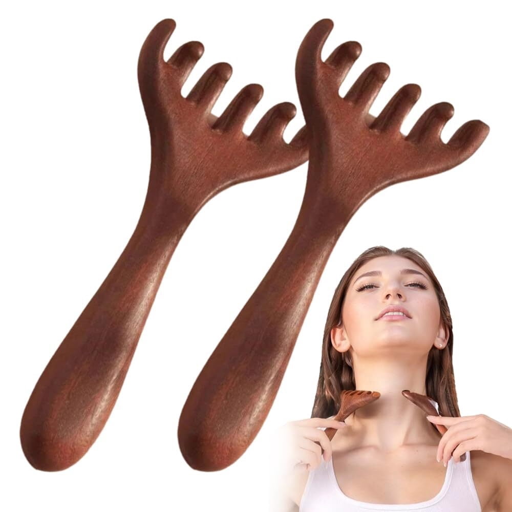 Six-Claw Meridian Massage Comb,2025 New Manual Scalp Massager Gua Sha ...