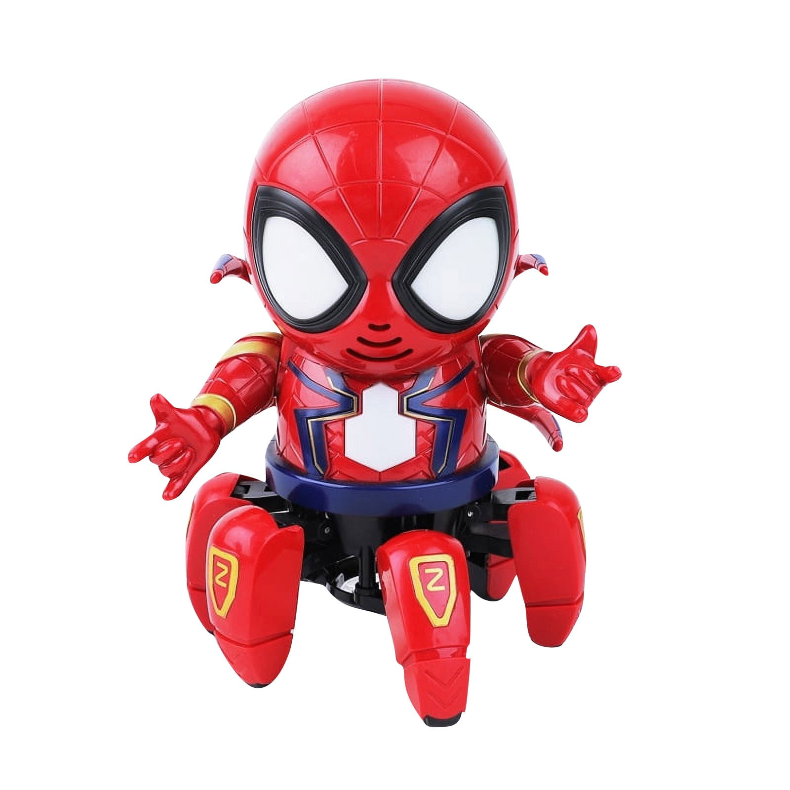 Six Claw Spider-man Toys, Dancing Robot Toy Electric Singing Glows ...