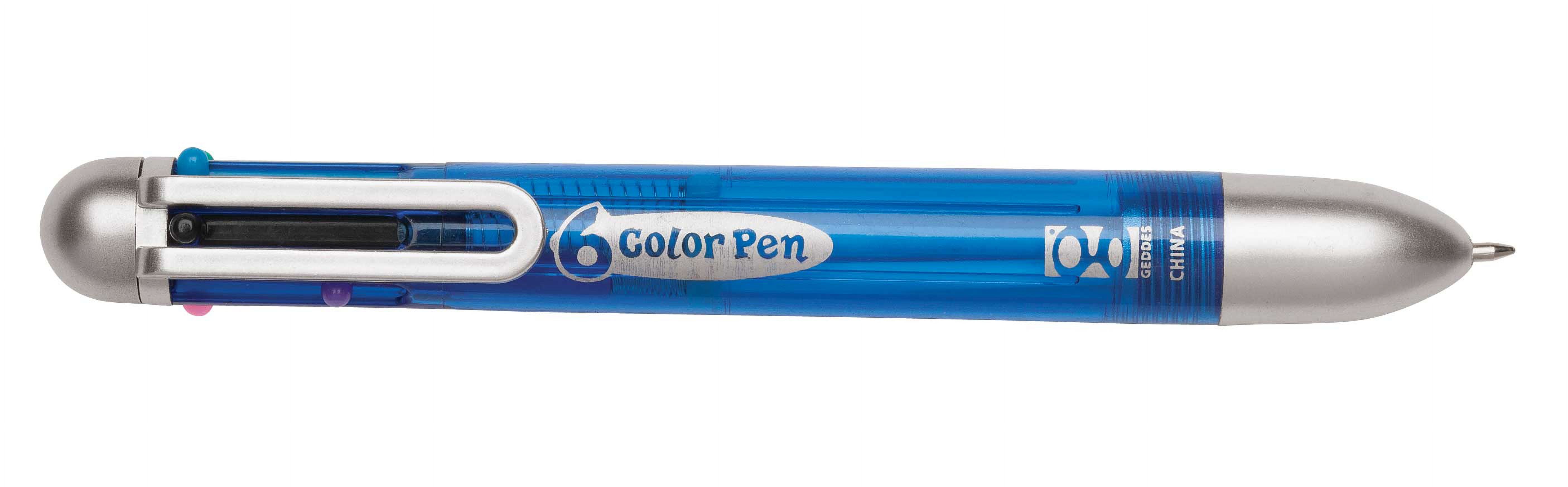 Six Color Click Pen - Walmart.com