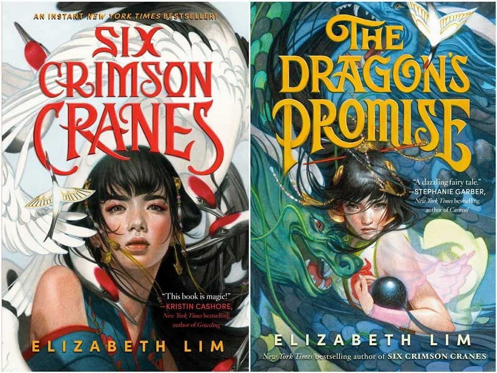 Six Crimson Cranes Series 2 Books Set By Elizabeth Lim - Walmart.com