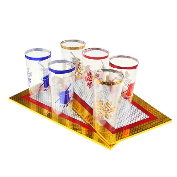 Six Cups Out From Two Plates Magic Tricks Cups Appearing Stage Magie ...