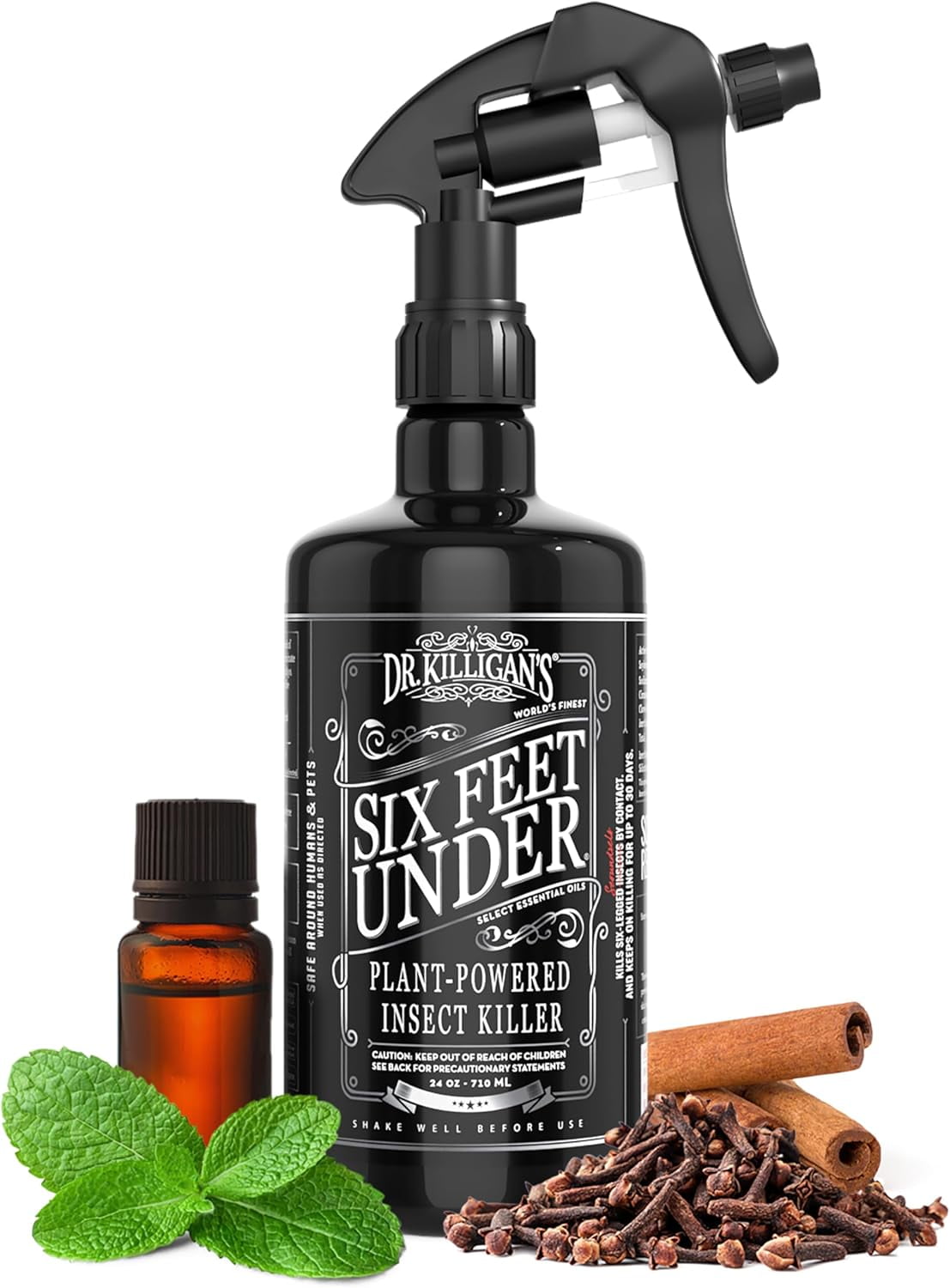Six Feet Under Plant Powered Insect Killer Spray | Indoor Natural Pest ...
