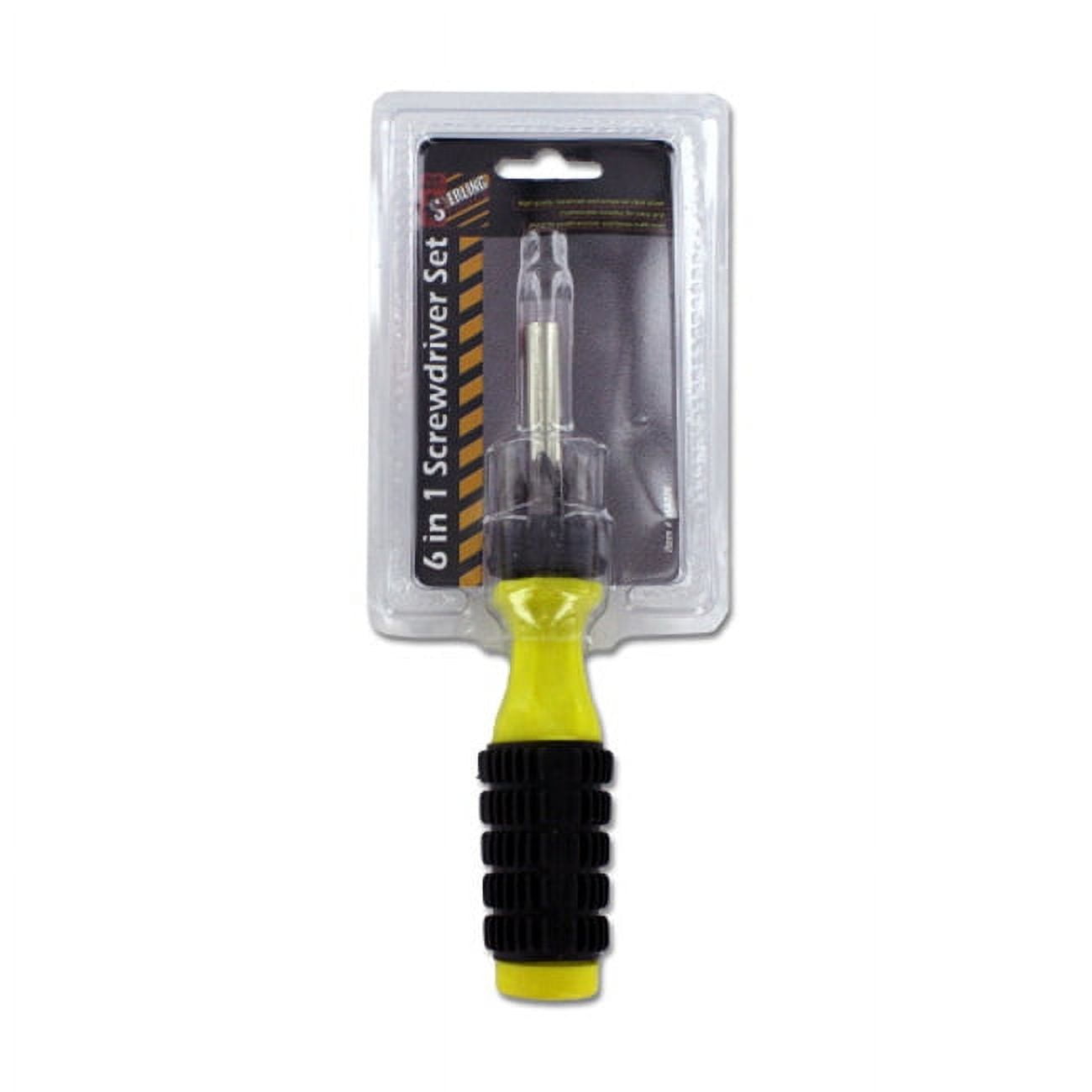 Six-In-One Screwdriver Set - Pack of 24 - Walmart.com