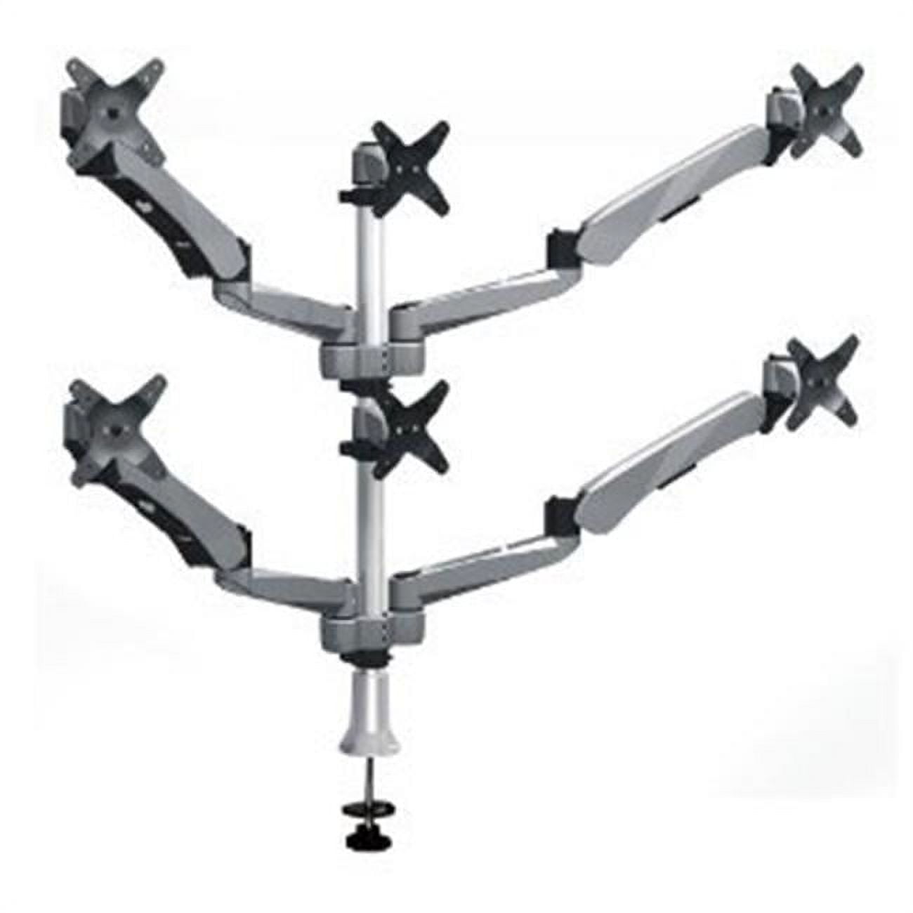 Six Monitor Desk Mount Spring Arm 4 Quick Release - Walmart.com