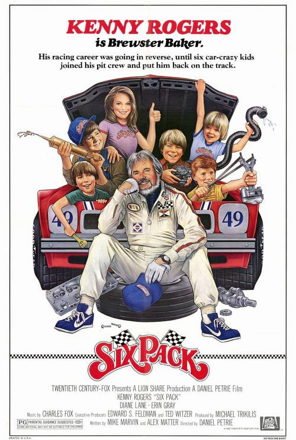 Six Pack (1982) 27x40 Movie Poster - Walmart.com