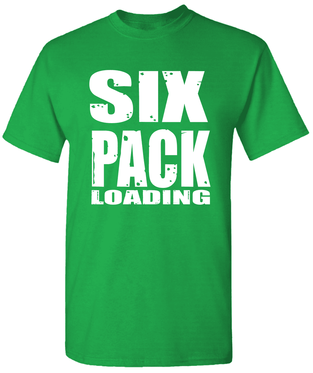 Six Pack Loading - Motivation T-Shirt Gym T-Shirt Exercise T-Shirt ...