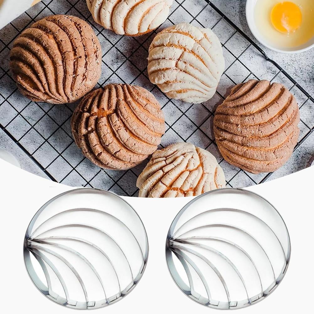 Six-Piece Cross-Border Cookie Mold Concha Cutter Mexican Bread Mold Pig ...