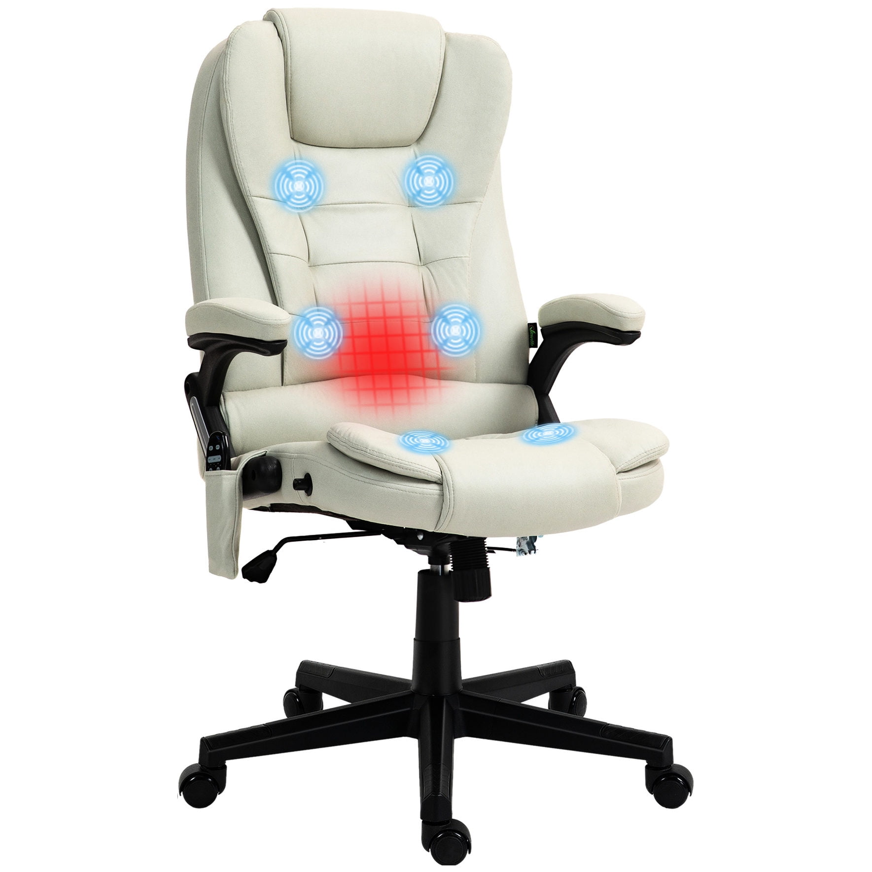 Six-Point Vibration Massage & Tilt Function - Office Chair for Lower ...