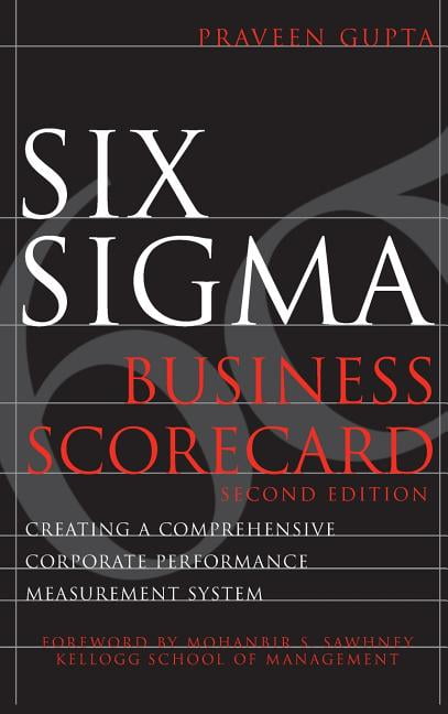 Six SIGMA Business Scorecard, (Hardcover) - Walmart.com