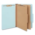 Six-Section Classification Folders, Heavy-Duty Pressboard Cover, 2 ...