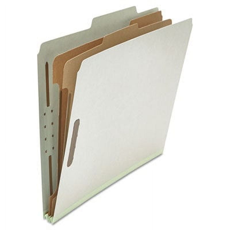 Universal Six-Section Pressboard Classification Folders, 2 Dividers ...