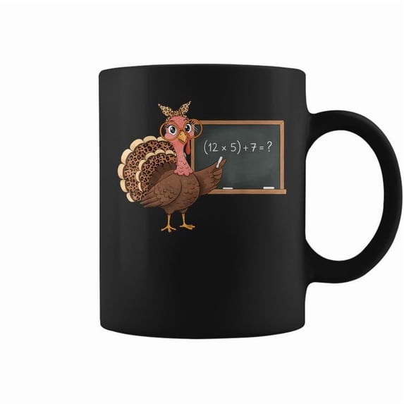 Six Seven 6 7 Meme Number 67 Turkey Thanksgiving Teacher Coffee Mugs ...