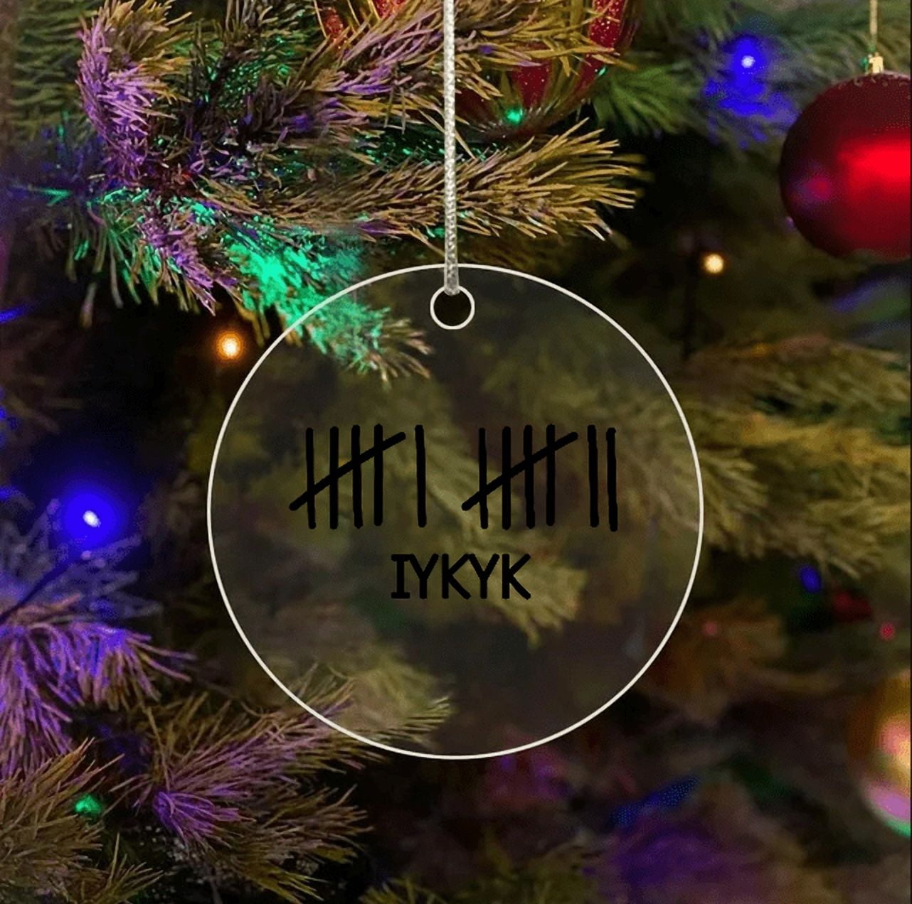 Six Seven 6 7 Tally Marks Math Numbers Iykyk 67 Ornament, Home ...