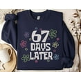 Six Seven Embroidery Design, 67 Days Later 67th Day of School Meme ...