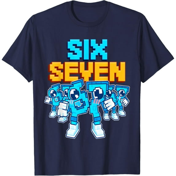 Six Seven Funny Italian Brainrot Kids Gaming Meme T-Shirt - Walmart.com
