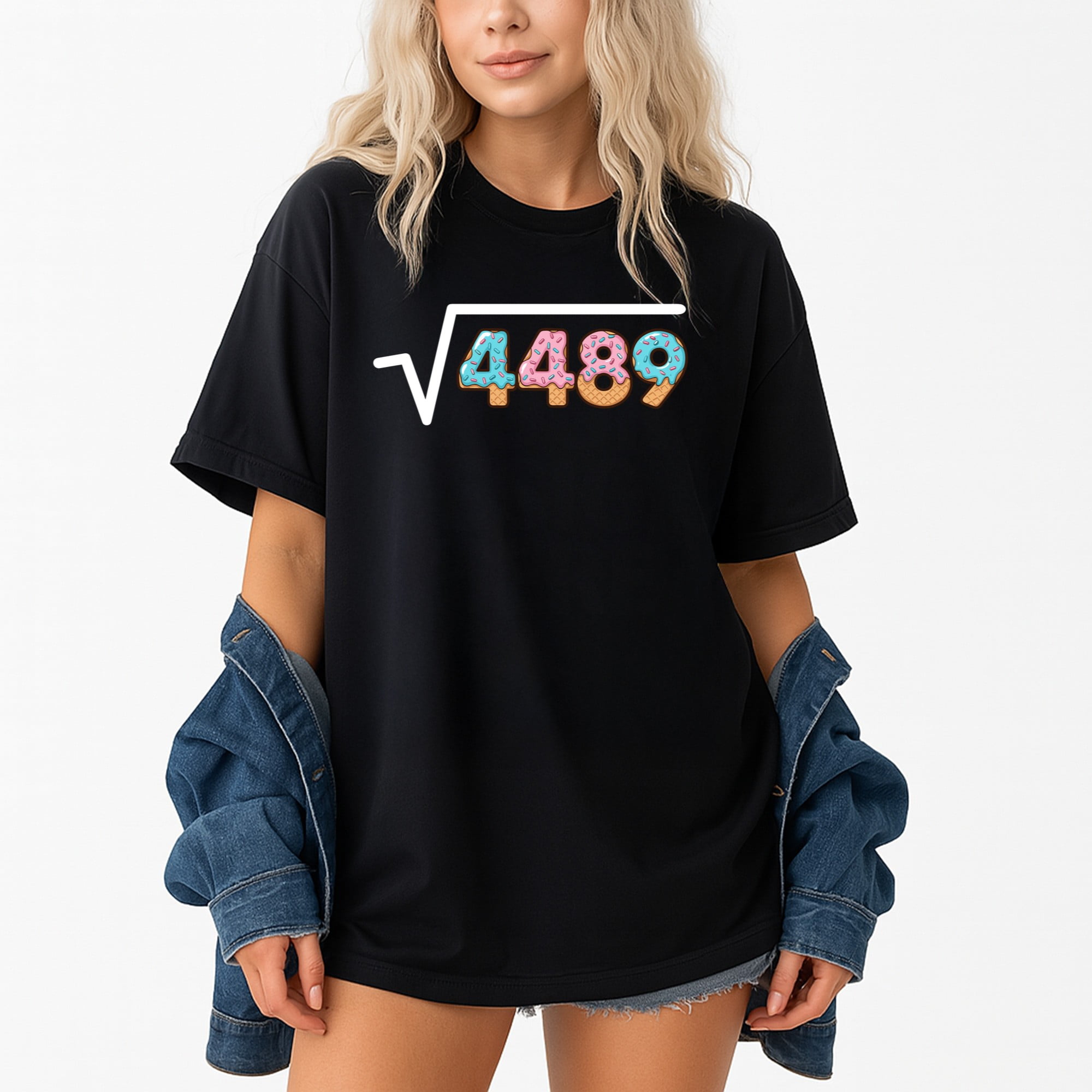 Six Seven Ice Cream Drip Cool Meme 67 Square Root 4489 – T-Shirt ...