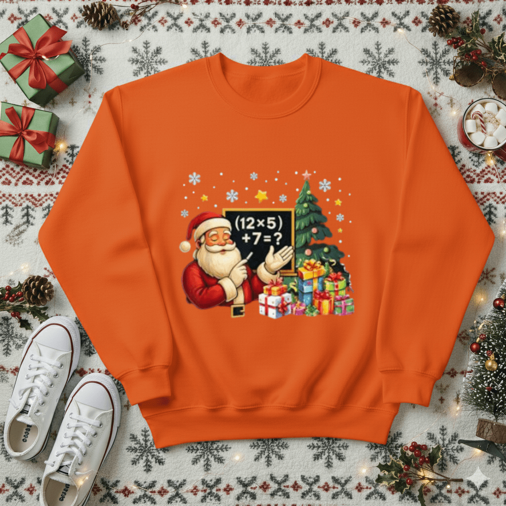 Six Seven Meme Funny Brainrot Gen Alpha Holiday Humor Trend Sweatshirt ...