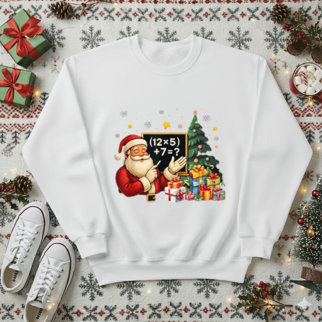 Six Seven Meme Funny Brainrot Gen Alpha Holiday Humor Trend Sweatshirt ...