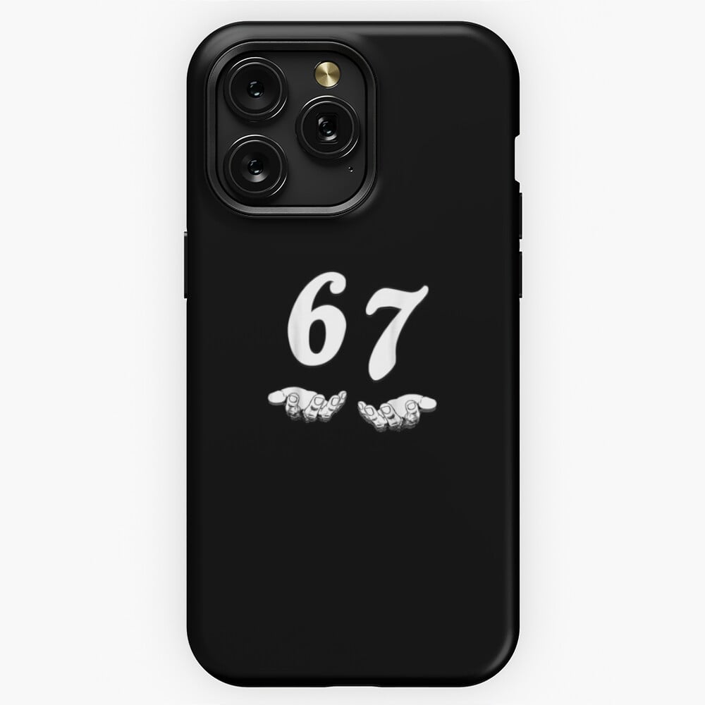 Six Seven Meme Funny Gen Alpha Slang Humor with iPhone 17 to 11 Pro Max ...