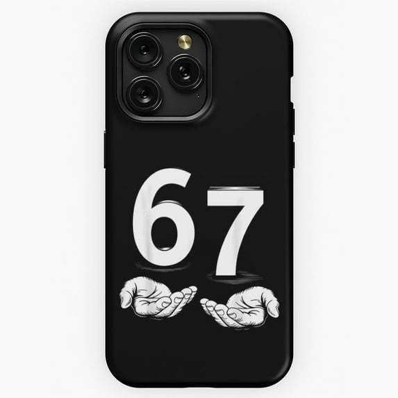 Six Seven Meme Gen Alpha Hands Trendy Humor for iPhone 17 16 15 14 13 ...