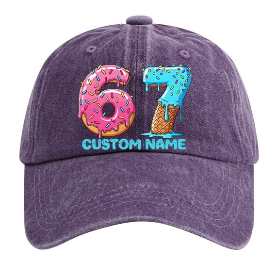 Six Seven Meme Ice Cream Drip Funny 4489 Teen Six Seven Cap Slang Math ...